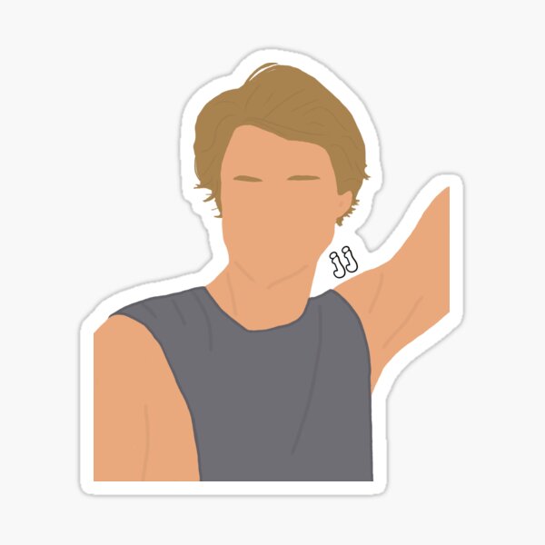 "JJ outer banks " Sticker by colleenora | Redbubble