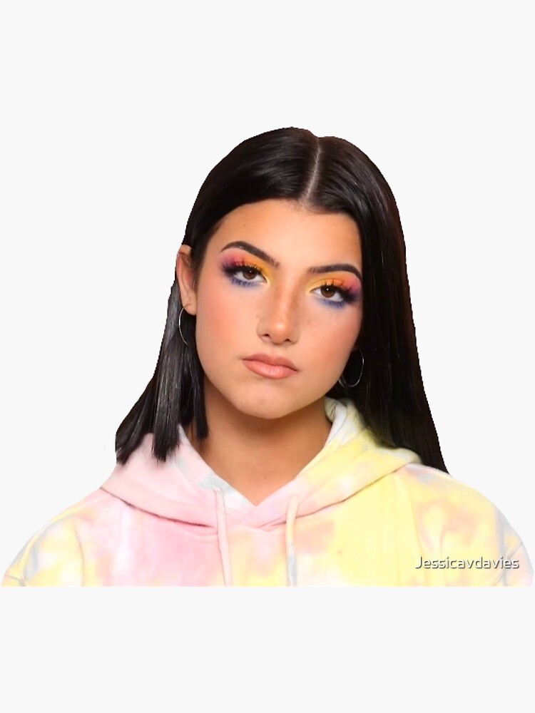 "Charli D’amelio" Sticker by Jessicavdavies | Redbubble