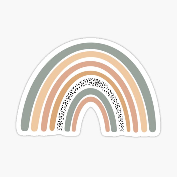 "Neutral Rainbow" Sticker for Sale by Sarinajo4 | Redbubble
