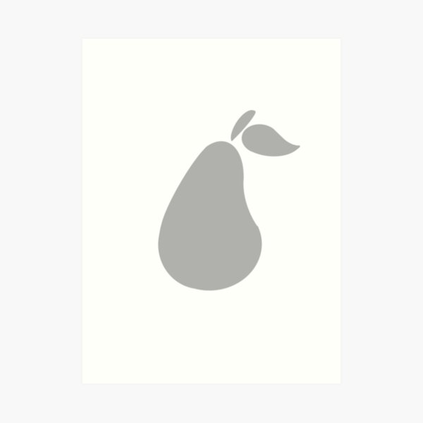 "Pear Phone Logo" Art Print by Enjoyable24H | Redbubble