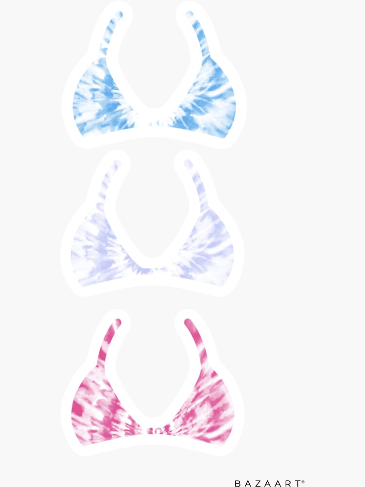 "bikini top sticker pack:)" Sticker by briglad | Redbubble