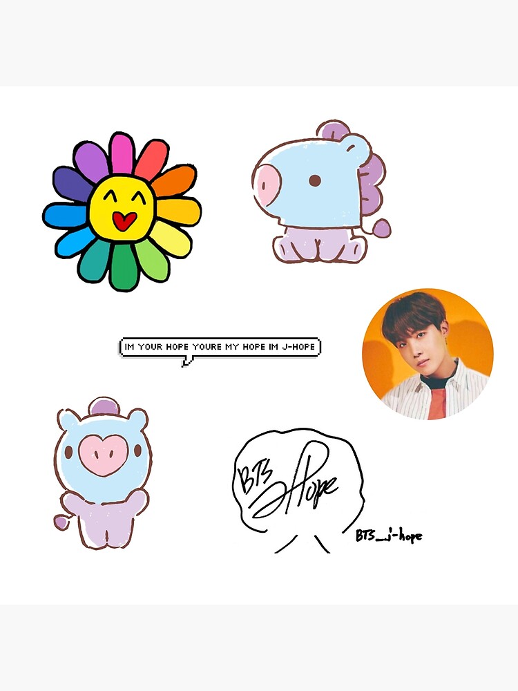 BTS Hobicore Memo Pad Theme Stationery Paper & Party Supplies Notepads ...