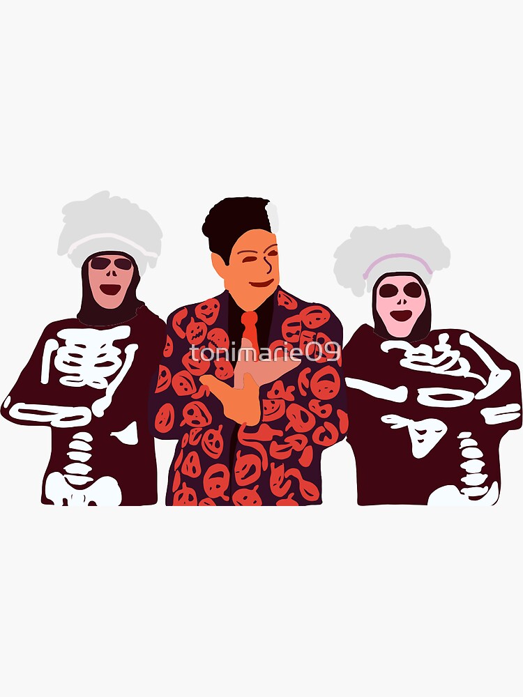 "Any Questions?" Sticker for Sale by tonimarie09 | Redbubble