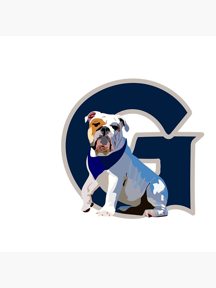 "Georgetown Bulldog" Throw Pillow by caromerkel | Redbubble