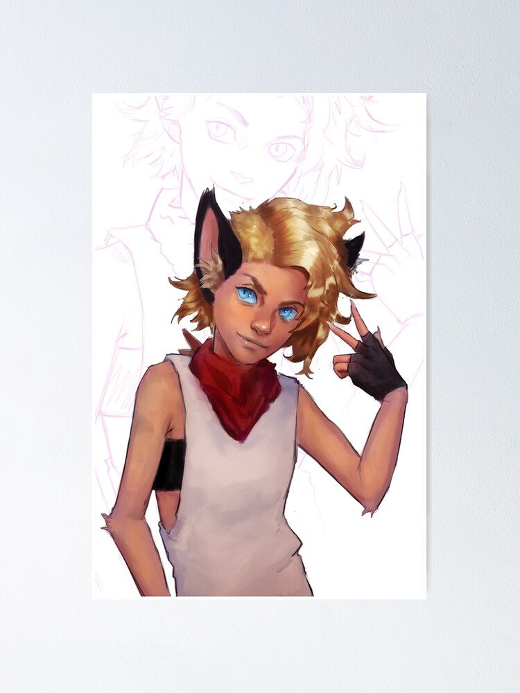 "Finn ( Catradora's kid )" Poster for Sale by gunter-kinomoto | Redbubble