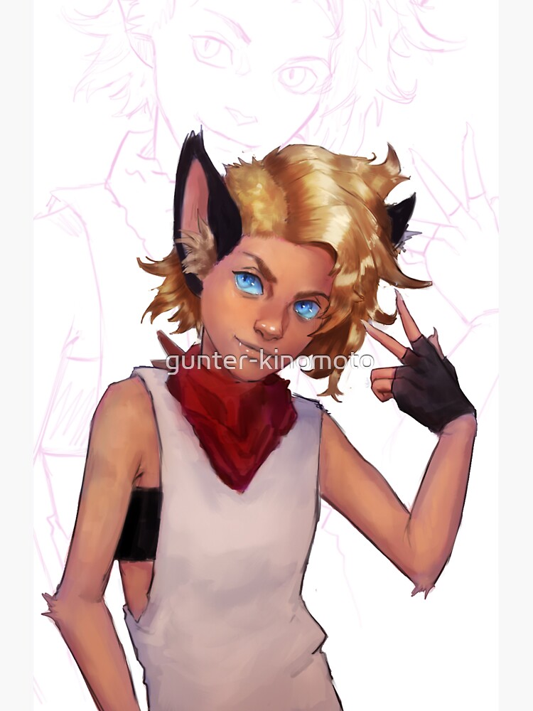 "Finn ( Catradora's kid )" Sticker by gunter-kinomoto | Redbubble