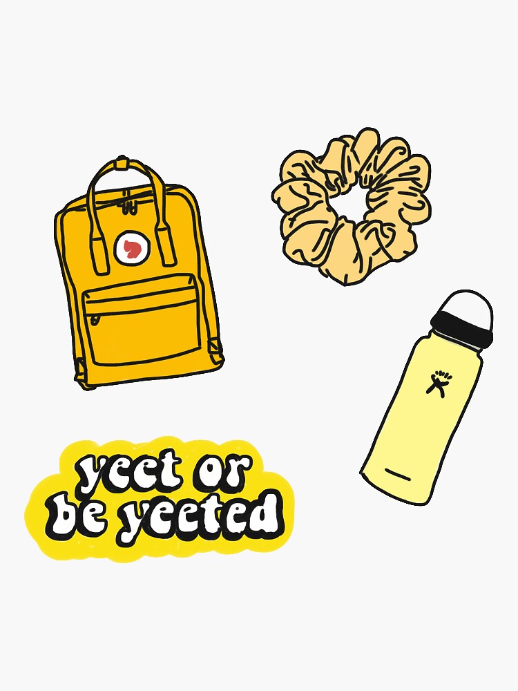 "Basic Vsco Girl" Sticker for Sale by simply-aly | Redbubble