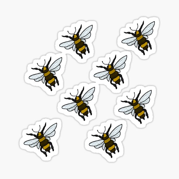 "tiny bee pack" Sticker by audsstickers | Redbubble