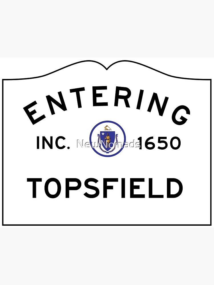 "Entering Topsfield Massachusetts - Commonwealth of Massachusetts Road ...