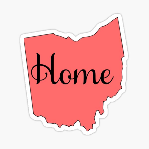 Ohio Is Home Stickers | Redbubble