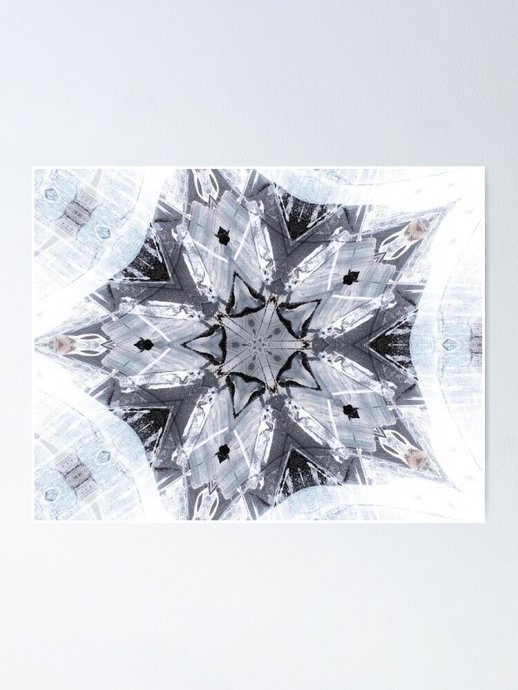 "Boho Kaleidoscope " Poster by FieldDesigns | Redbubble