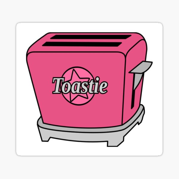 "Toastie " Sticker by Brendabear | Redbubble