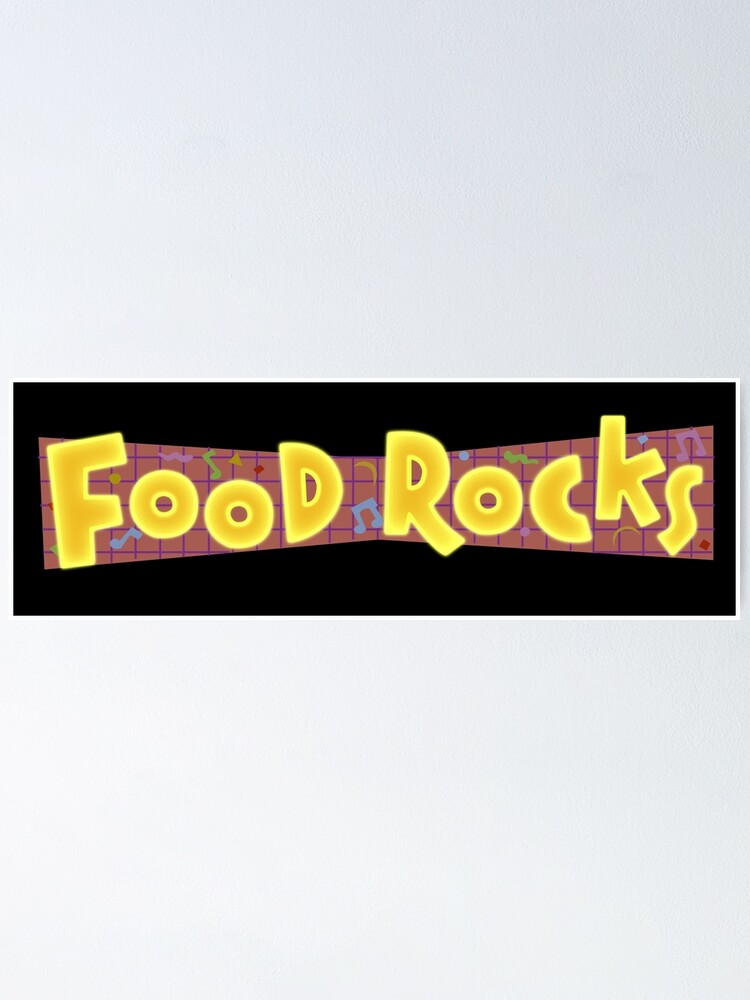 "Epcot Food Rocks Sign" Poster for Sale by TYPhoenicians | Redbubble