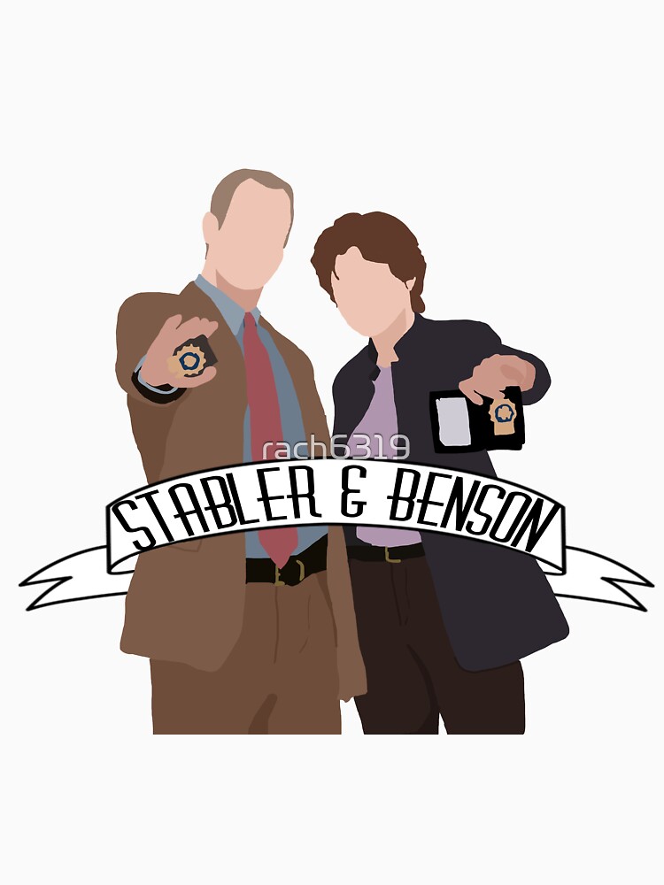 "Detectives Stabler and Benson" T-shirt for Sale by rach6319 ...