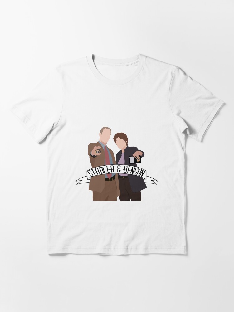 "Detectives Stabler and Benson" T-shirt for Sale by rach6319 ...