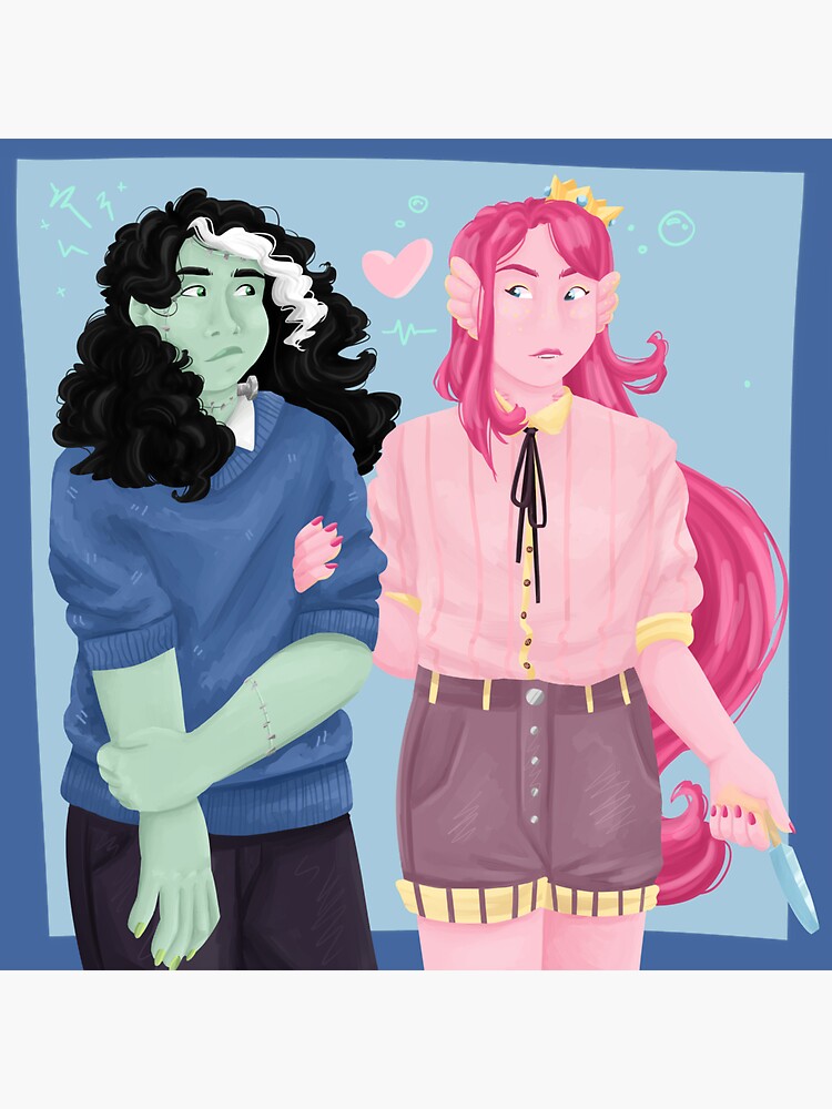 "monster prom miranda and vicky" Sticker for Sale by candleniights ...