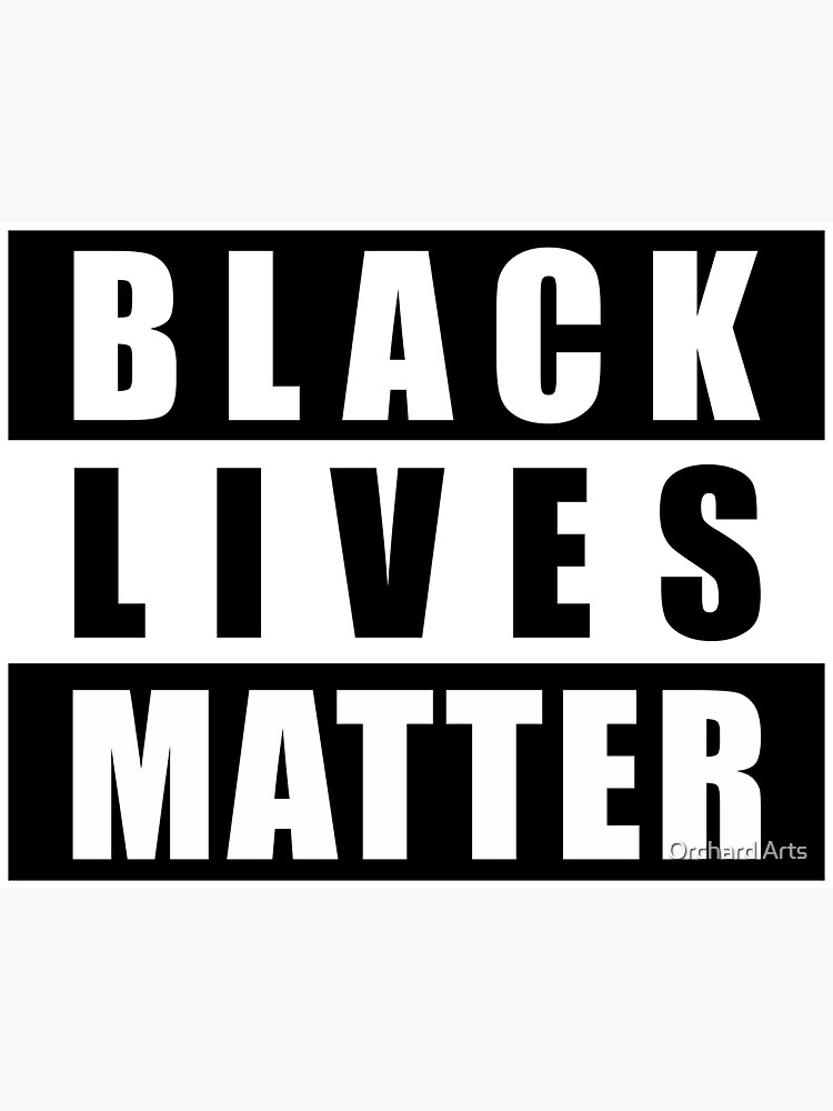 "Black Lives Matter Logo, BLM Logo Block Letters, Extra Large Super ...