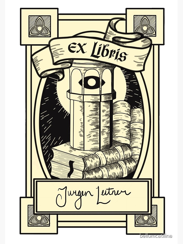 "MAG Jurgen Leitner Bookplate" Photographic Print for Sale by ...