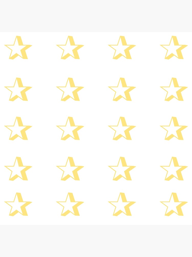 "Yellow Stars Sticker Pack" Art Print for Sale by stickersbyang | Redbubble
