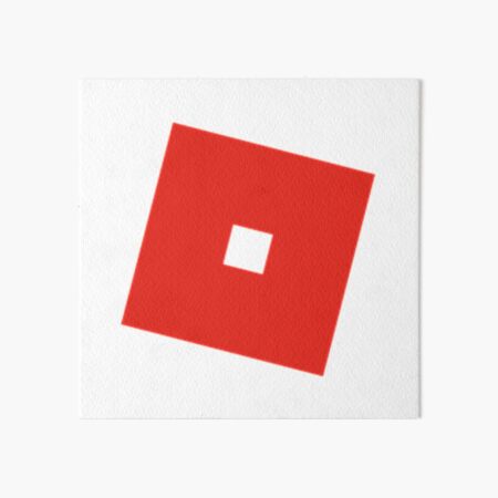 "Roblox Logo" Art Board Print by ridgidknight | Redbubble