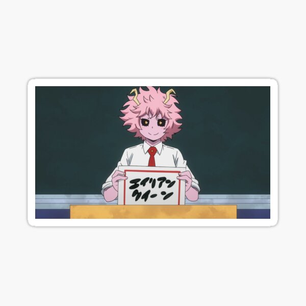 "MHA Mina Ashido" Sticker for Sale by trashclothing7 | Redbubble