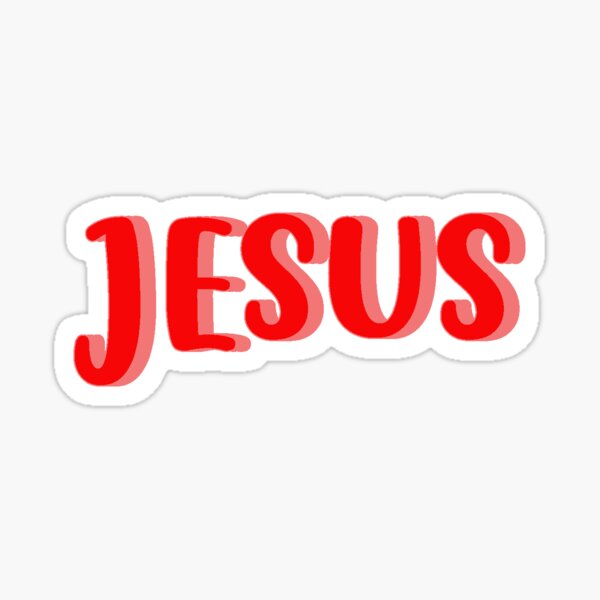 "Jesus quote" Sticker by kimberlymunro | Redbubble
