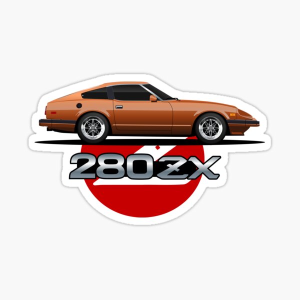 "280zx" Sticker for Sale by AutomotiveArt | Redbubble