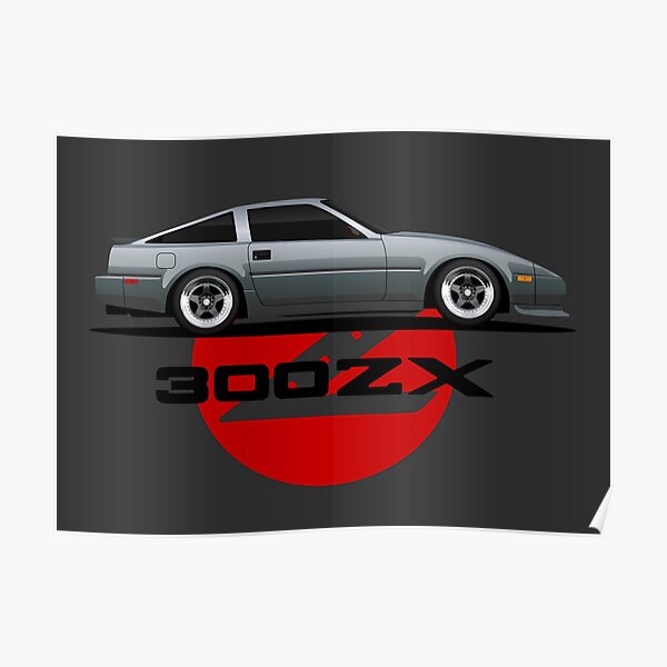 "300ZX Z31" Poster for Sale by AutomotiveArt | Redbubble