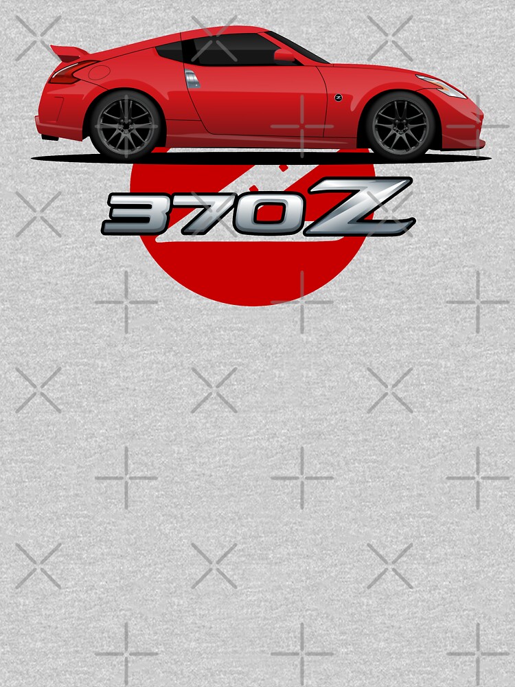 "370Z Z34" T-shirt for Sale by AutomotiveArt | Redbubble | nissan t ...