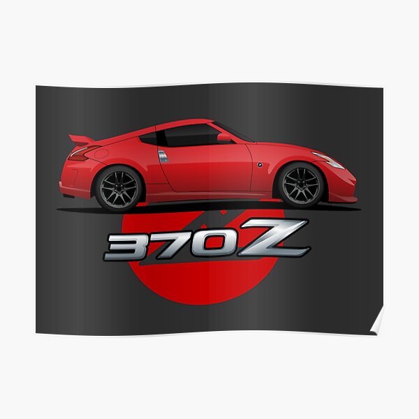 "370Z Z34" Poster by AutomotiveArt | Redbubble