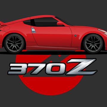 "370Z Z34" Poster for Sale by AutomotiveArt | Redbubble