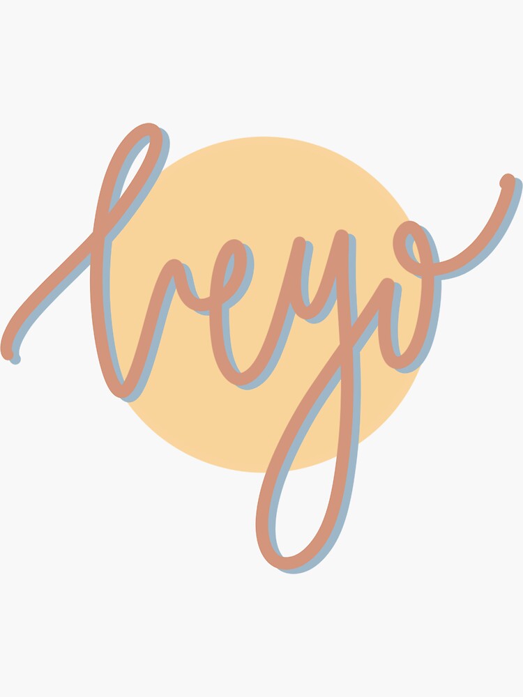 "Heyo " Sticker for Sale by Bauslaugh | Redbubble