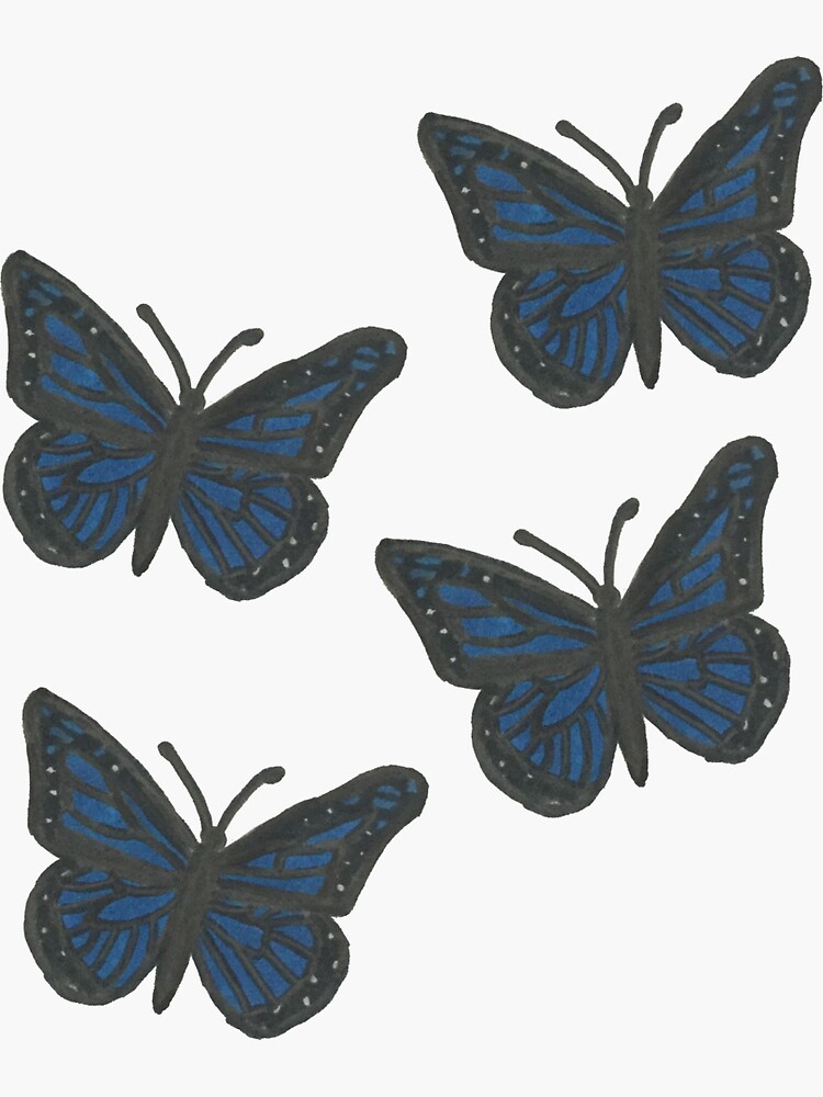 "vsco butterfly pack" Sticker by zohalzia | Redbubble