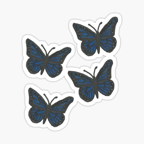 "vsco butterfly pack" Sticker by zohalzia | Redbubble
