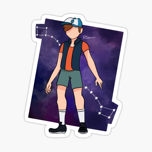 "Dipper" Sticker for Sale by SierraScribble | Redbubble