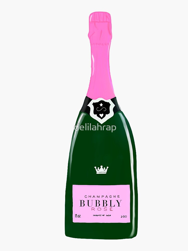 "bubbly" Sticker for Sale by delilahrap | Redbubble