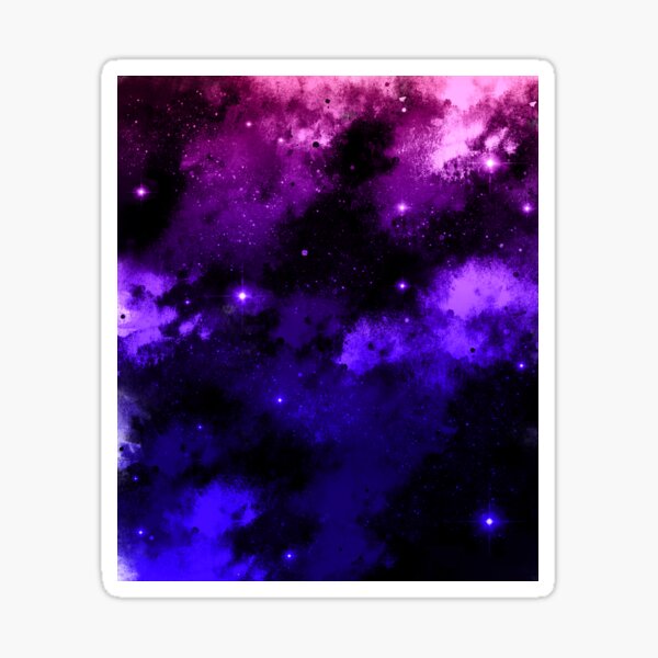 "Dark sky with stars" Sticker by Meeechelle | Redbubble