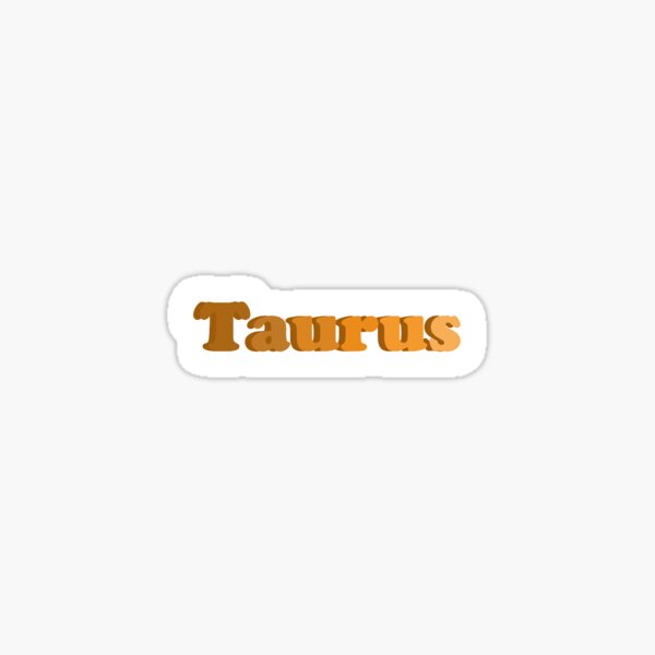 "Taurus sticker" Sticker by meganwie | Redbubble
