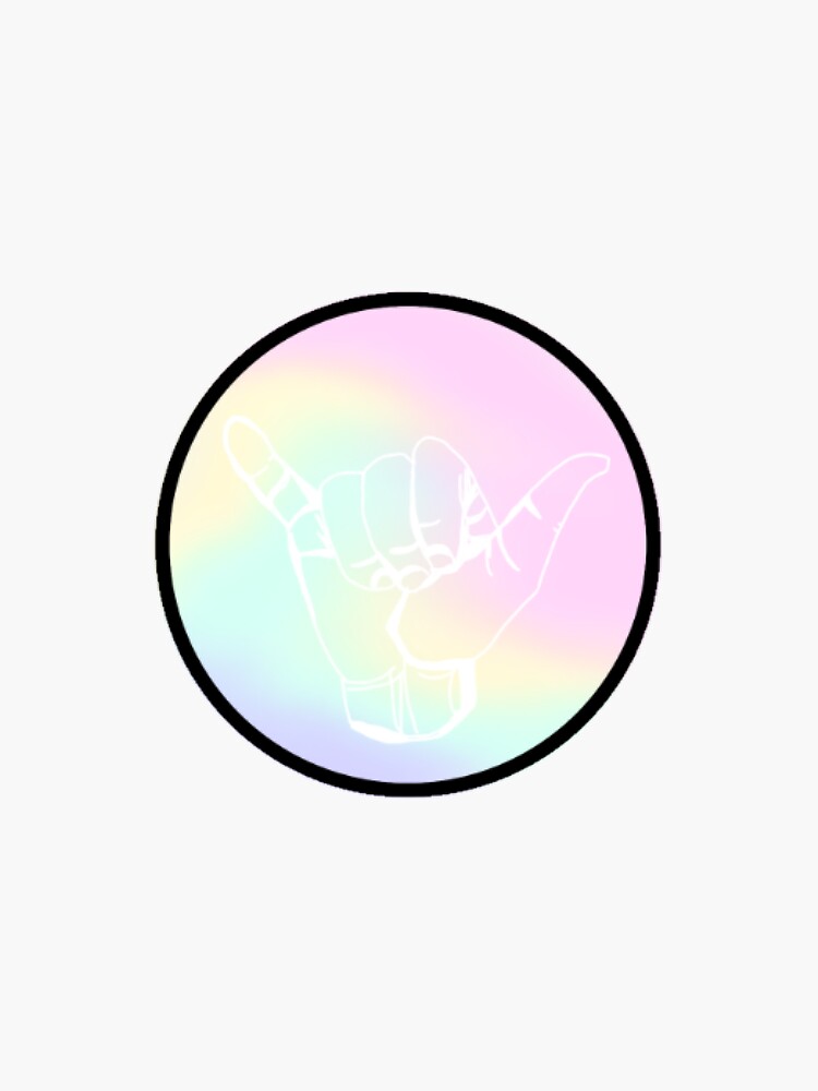 "Bro sign multicolor sticker" Sticker by antonia-rowland | Redbubble
