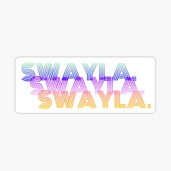 "SwayLA Overlap " Sticker for Sale by Eftank831 | Redbubble