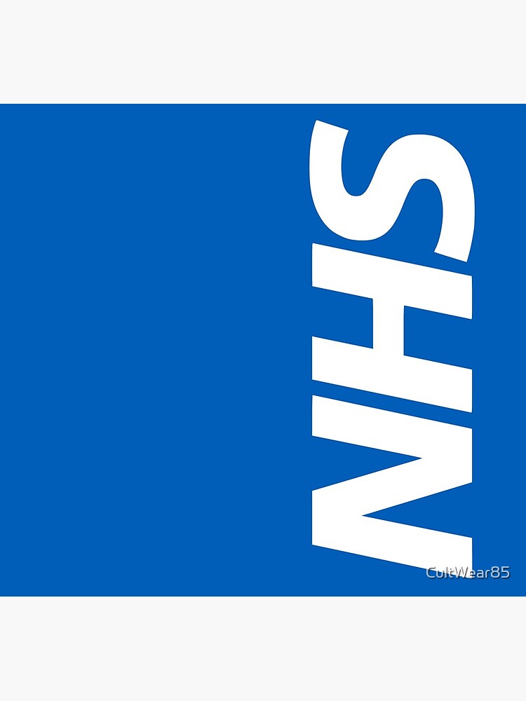 "NHS Logo with blue background" iPhone Wallet for Sale by CultWear85 ...