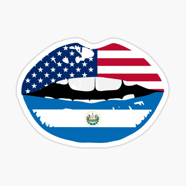 "El Salvador - USA flags, salvadorian flag, salvi, salvadoran sexy lips ...