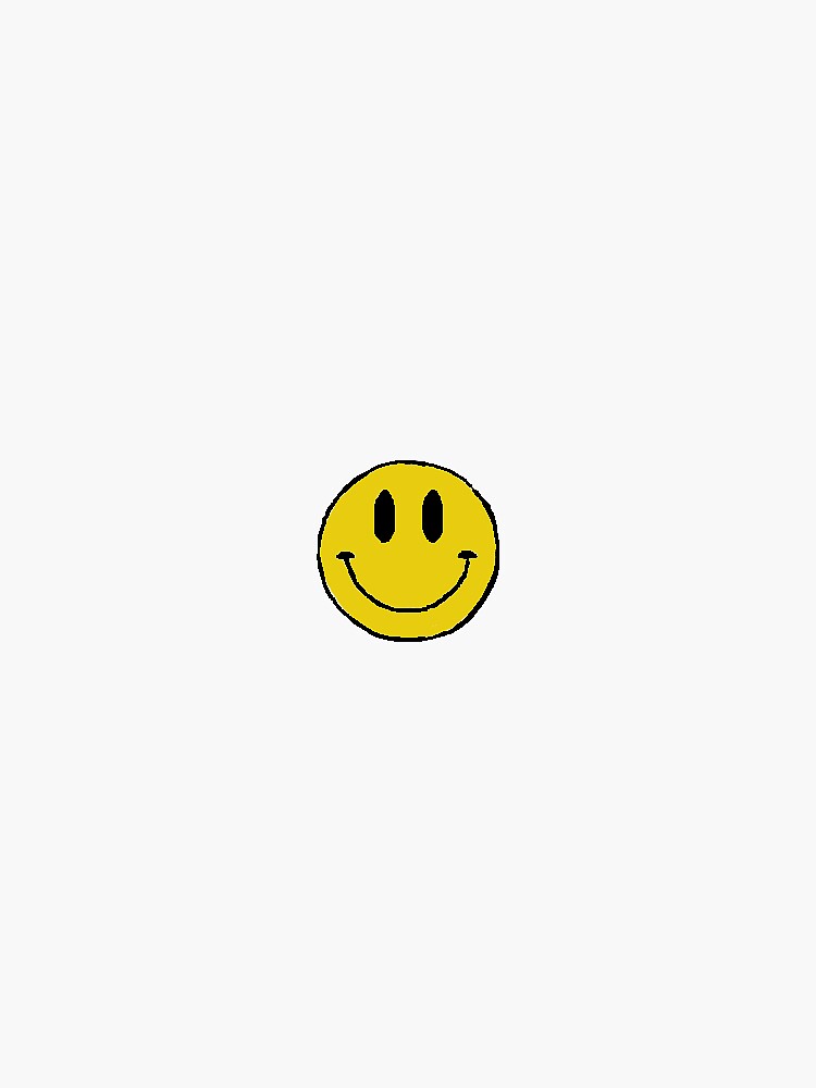 "tiny smiley face" Sticker for Sale by catherinenghiem | Redbubble