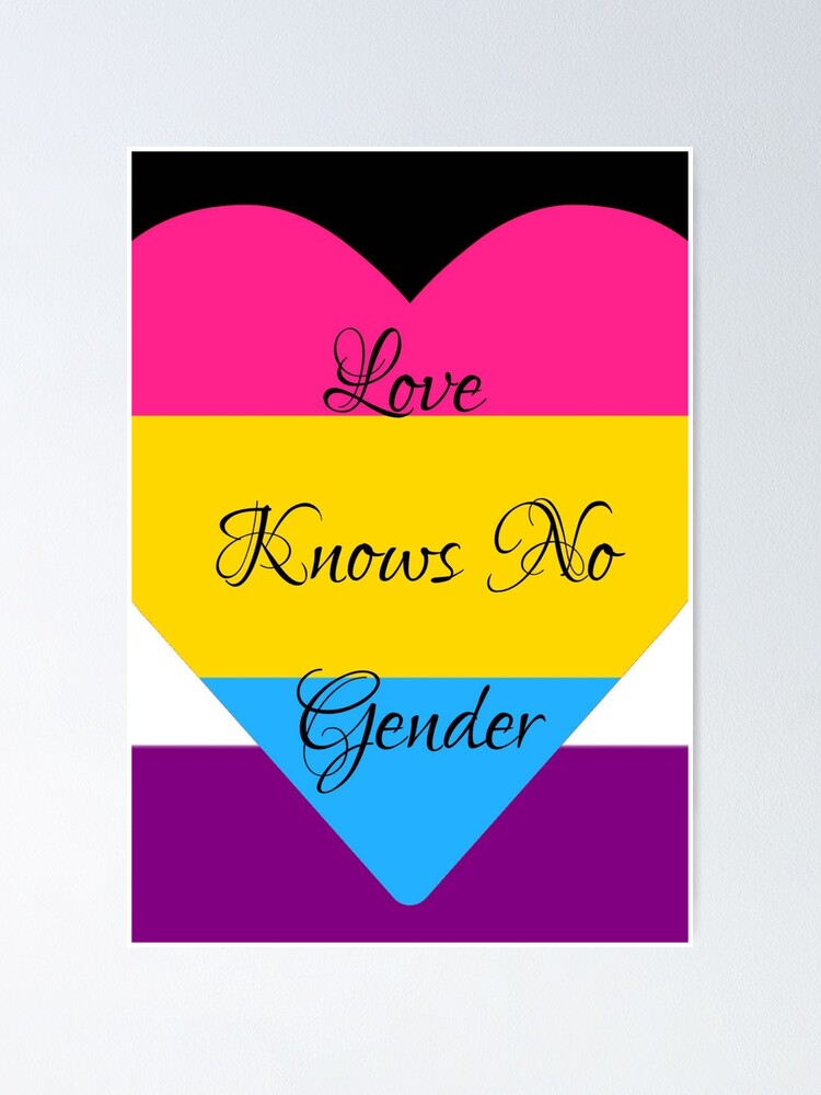 "Panromantic Asexual" Poster by steampunklizard | Redbubble