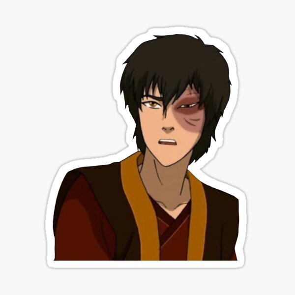 "Zuko from Avatar The Last Airbender" Sticker for Sale by Jellycatgamer ...