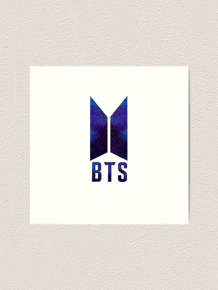 "BTS logo" Art Print for Sale by BTS-Merchandise | Redbubble