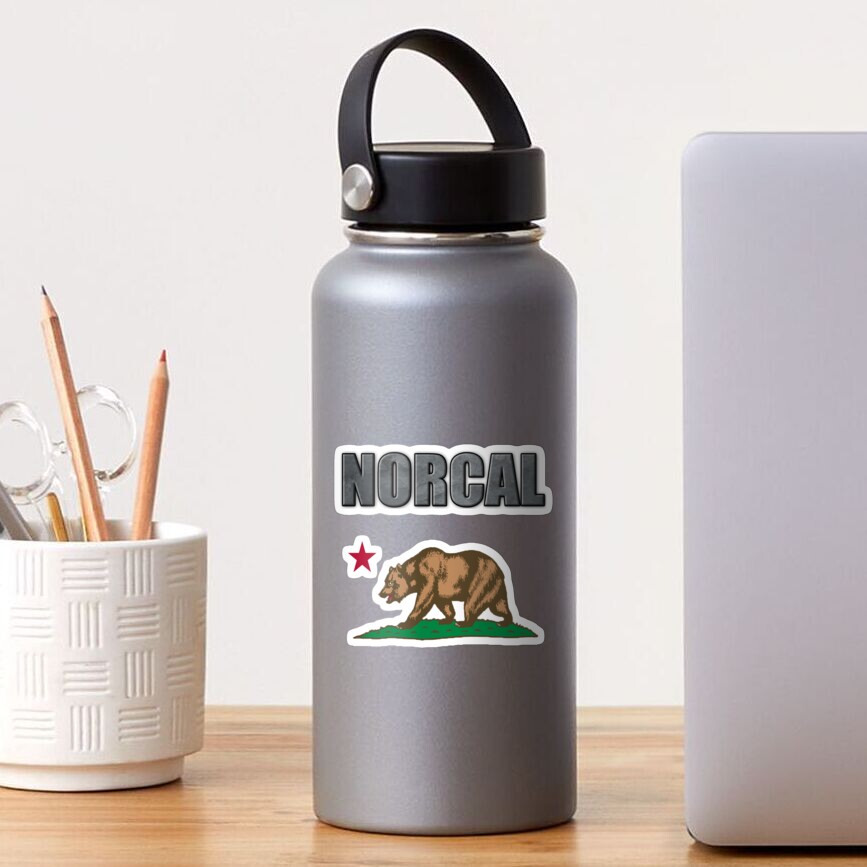 "Norcal Bear" Sticker by darren415 | Redbubble