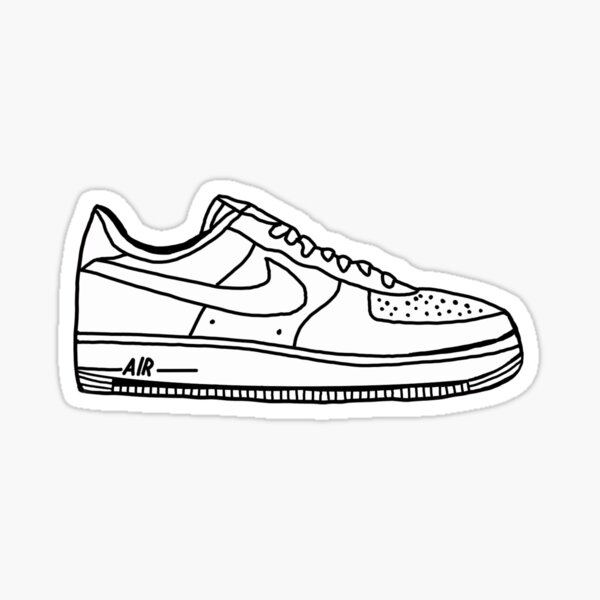 "Shoe sticker" Sticker by mikaylamc | Redbubble