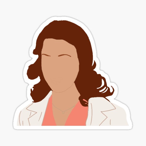 "Addison Montgomery " Sticker by jadiemarie | Redbubble
