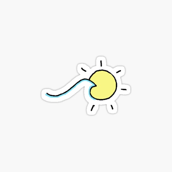 "sun and wave" Sticker by stickersbyae | Redbubble